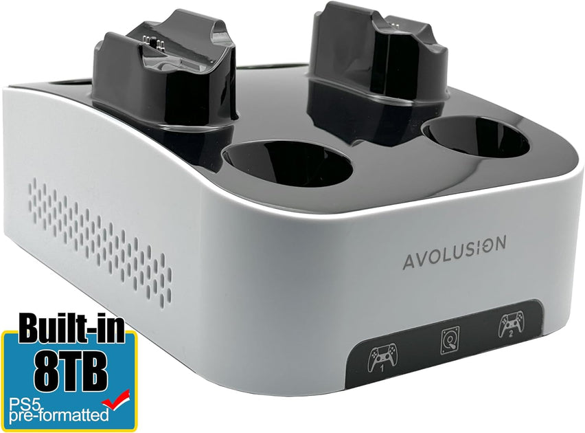 Avolusion D200 8TB USB 3.0 External Gaming Hard Drive + Controller Cha ...